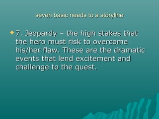 Caribbean media arts the 7 basic plots | PPT