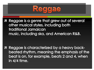 Caribbean Music | PPTX