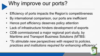 Caribbean Port Efficiency- Challenges and Opportunities | PDF
