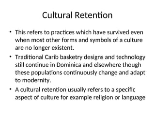 Caribbbean Studies Module 1 Notes For CAPE | PPT