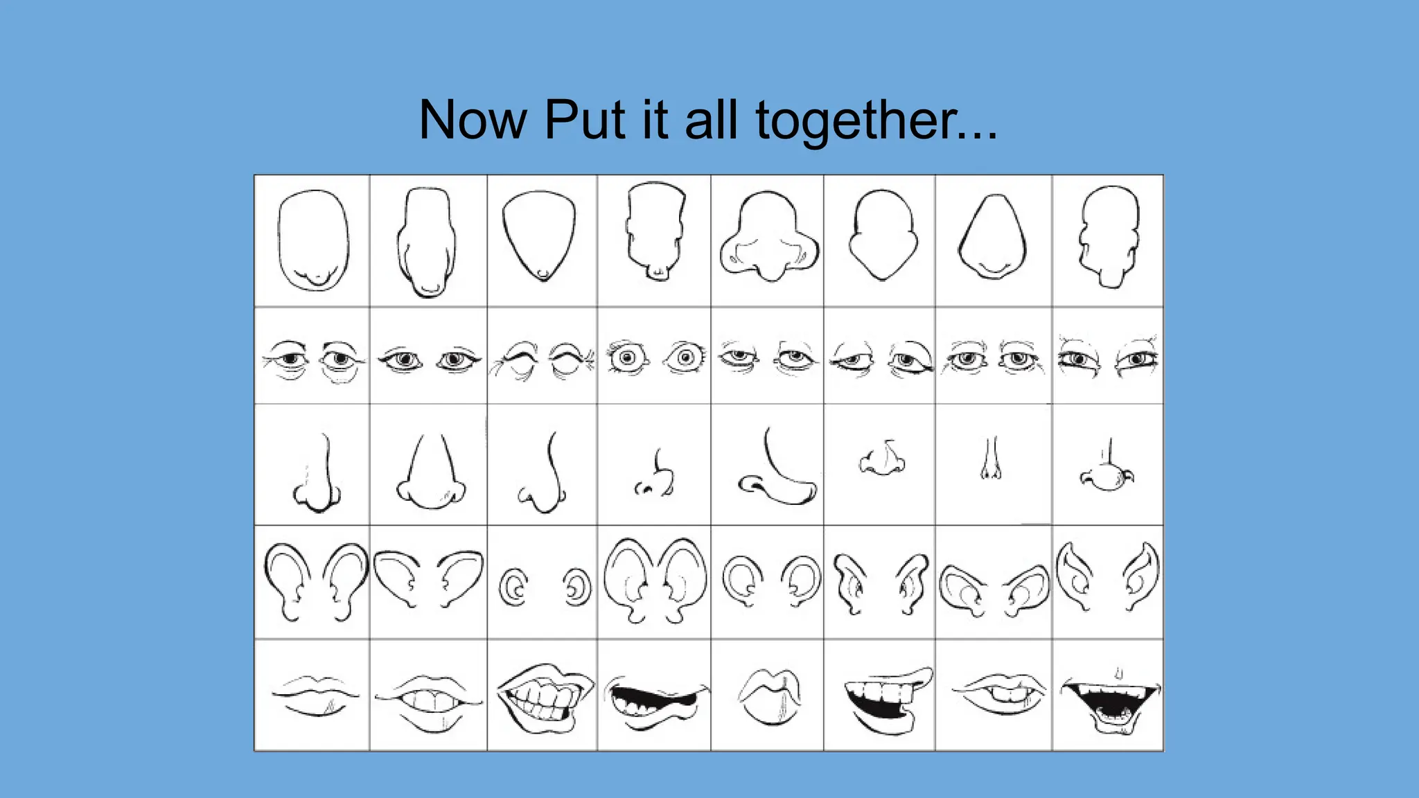 Caricature Portraits. Drawing portraits with exaggerated features. | PPT