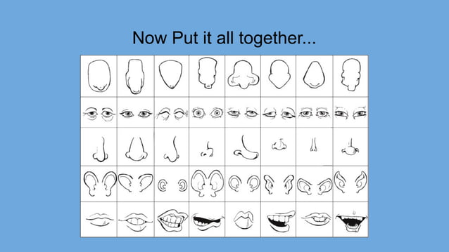 Caricature Portraits. Drawing portraits with exaggerated features. | PPT