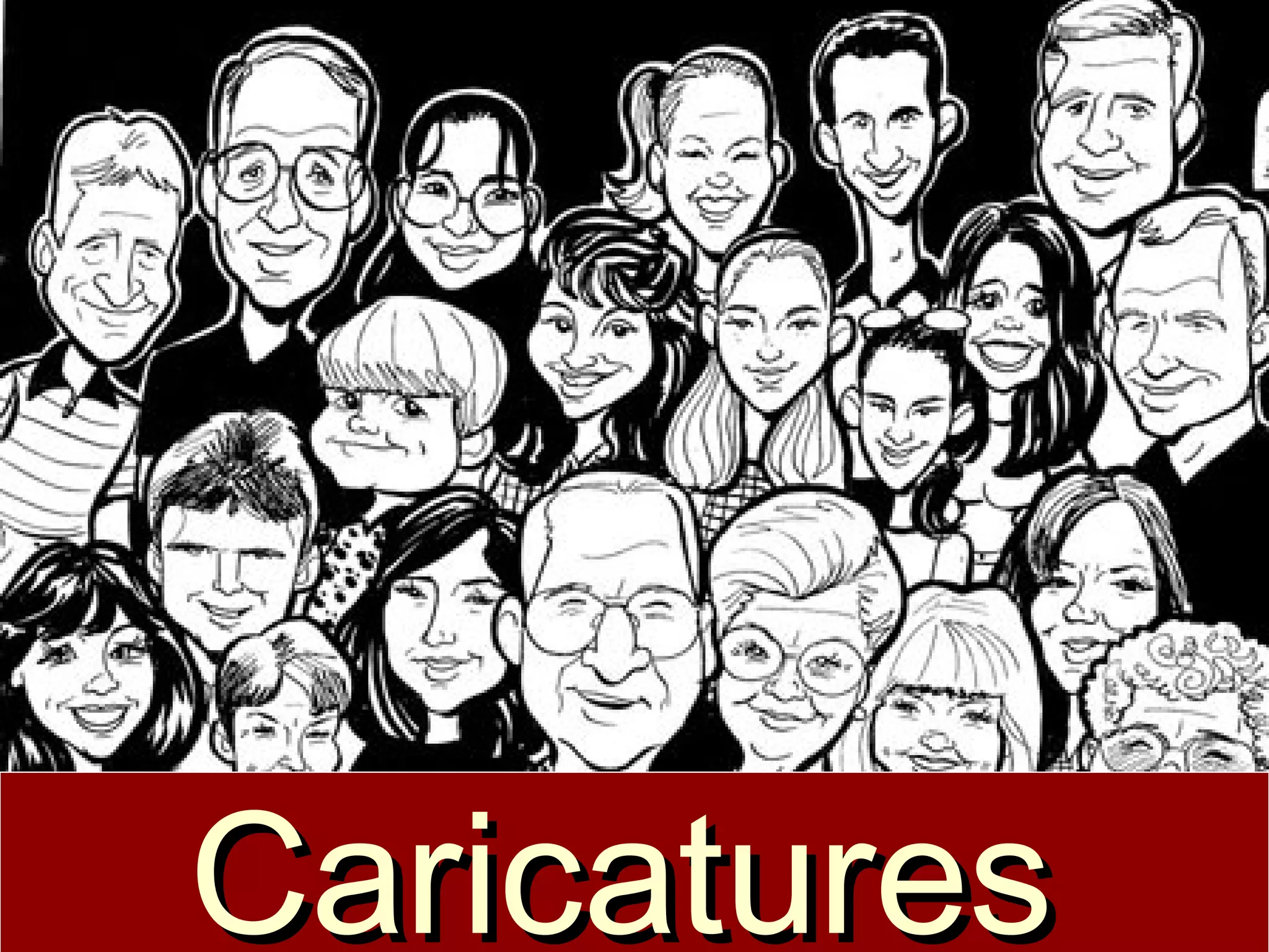 How to draw Caricatures | PPT