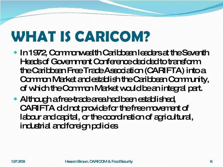 What Is Caricom And Its Purpose – JOVH