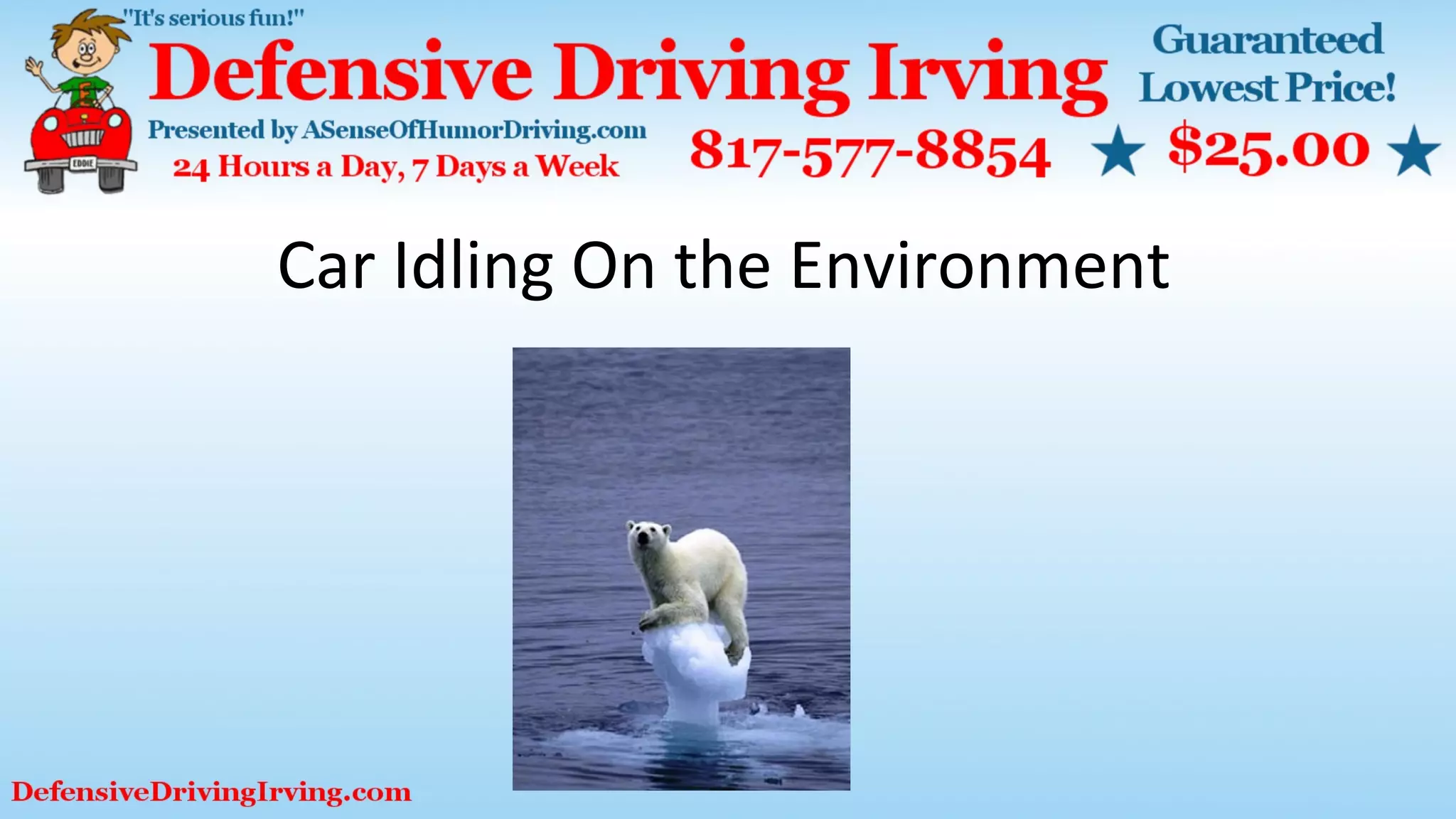 Car idling on the environment | PPT