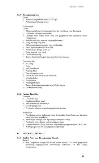 Caridokumen.com spesifikasi jembatan- | PDF