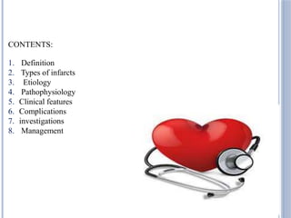 MYOCARDIAL INFARCTION | PPTX