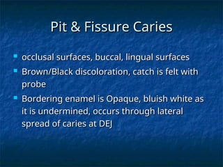 Dental Caries for dentistry students .ppt