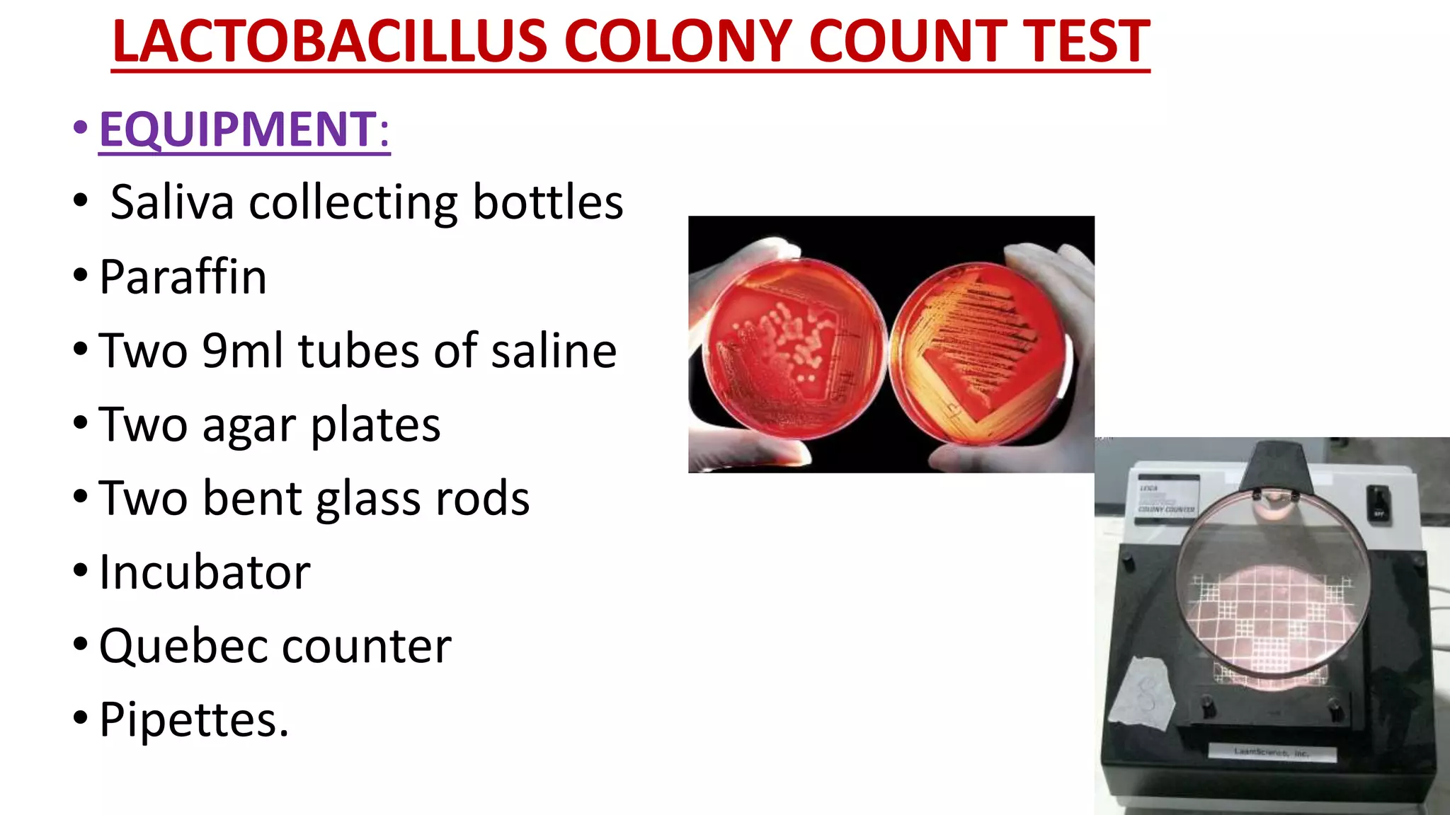 Caries activity test | PPTX