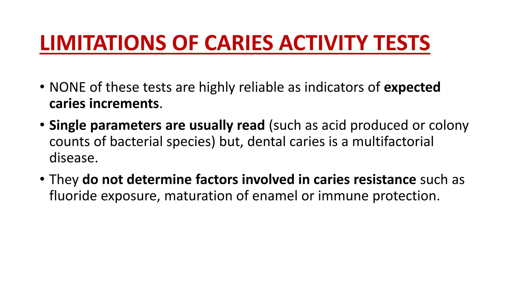 Caries activity test | PPTX