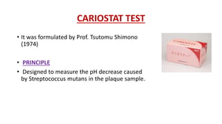 Caries activity test | PPTX