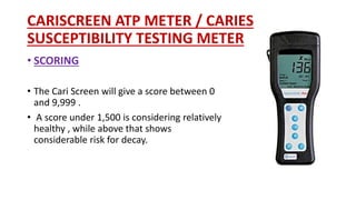 Caries activity test | PPTX