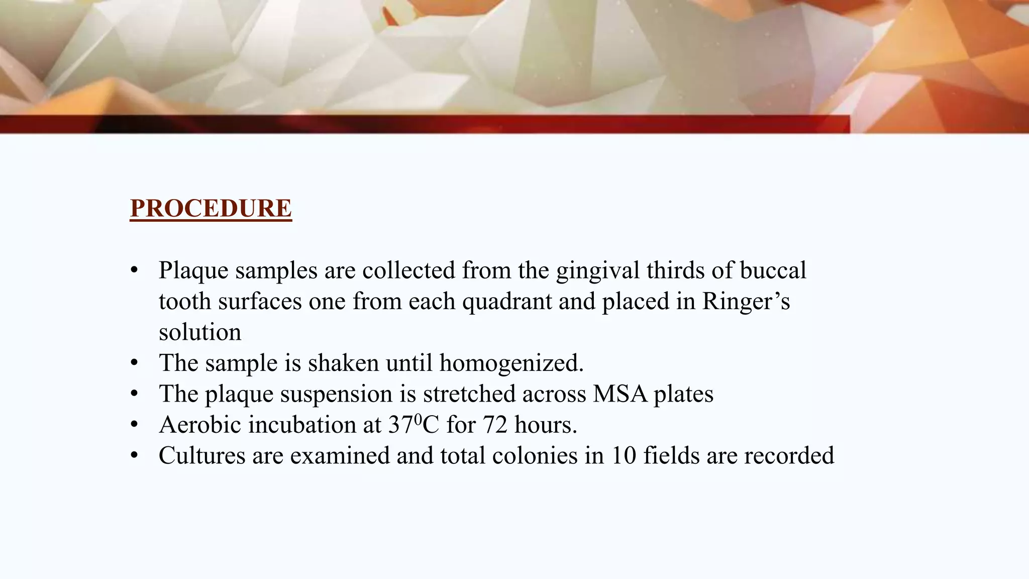 Caries Activity Test Caries Predictioncaries Susceptibility And