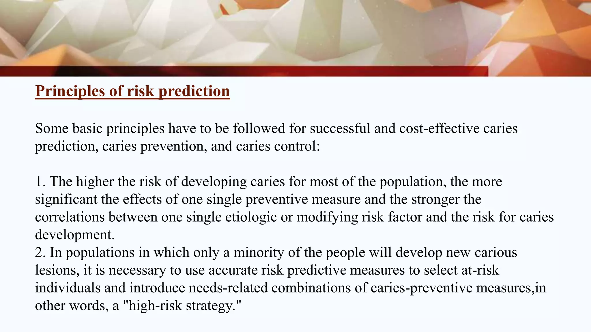 Caries activity test - caries prediction,caries susceptibility and ...