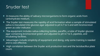 caries activity test for caries detection | PPTX