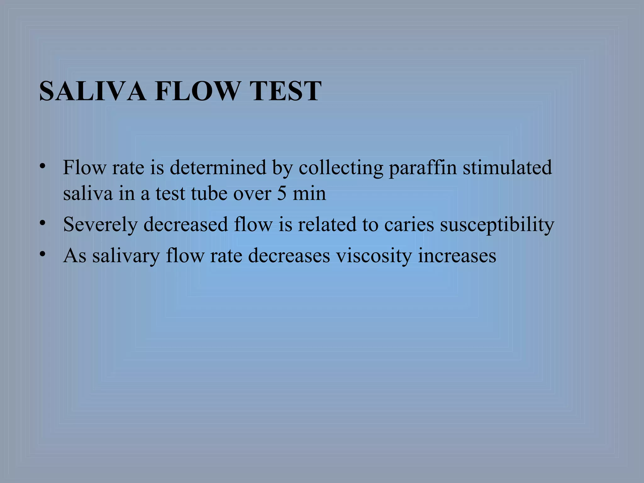 Caries Activity Tests | PPT