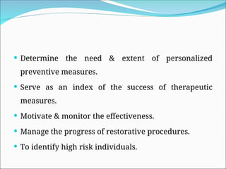 caries activity tests-for detection of caries | PPT
