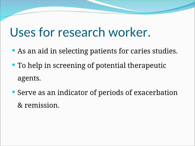 caries activity tests-for detection of caries | PPT