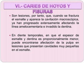 Caries Dental Pediátrica - Odontopediatría | PPT