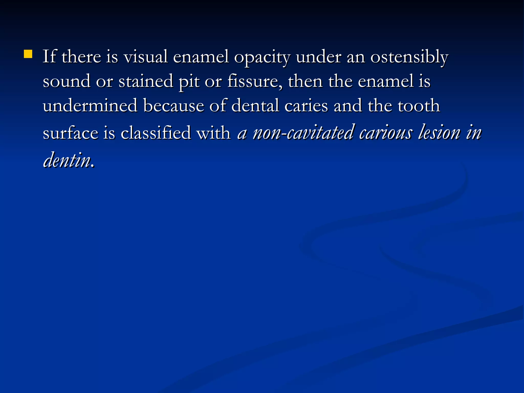 Caries diagnosis | PPT