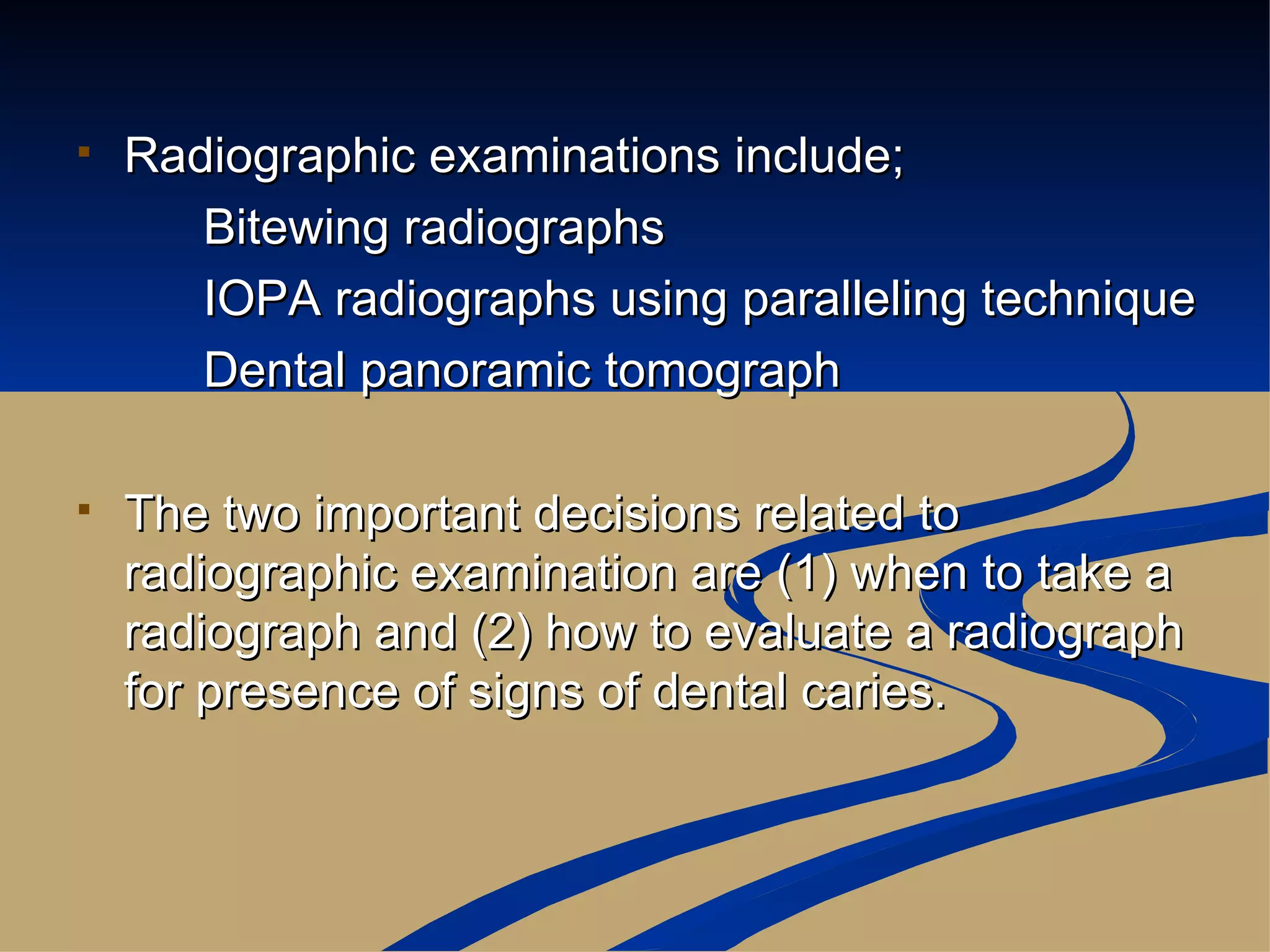 Caries diagnosis | PPT