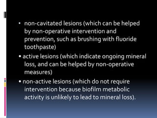 Caries diagnosis | PPTX