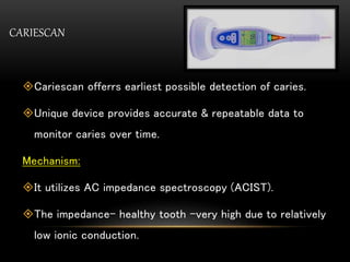 Caries diagnosis | PPTX
