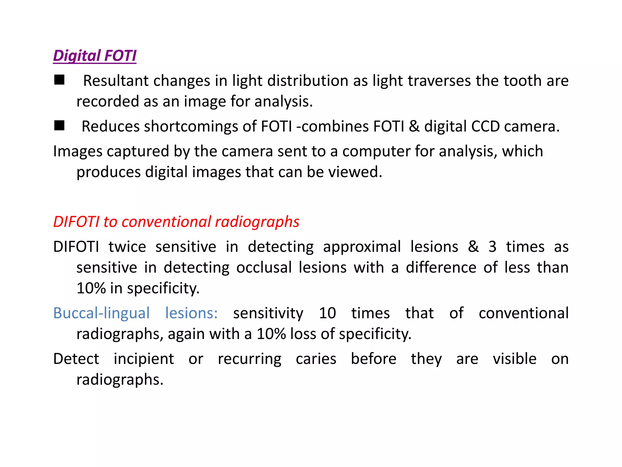 Caries diagnosis | PPT