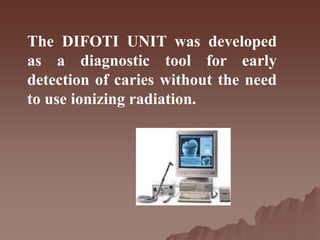 Caries diagnosis | PPT