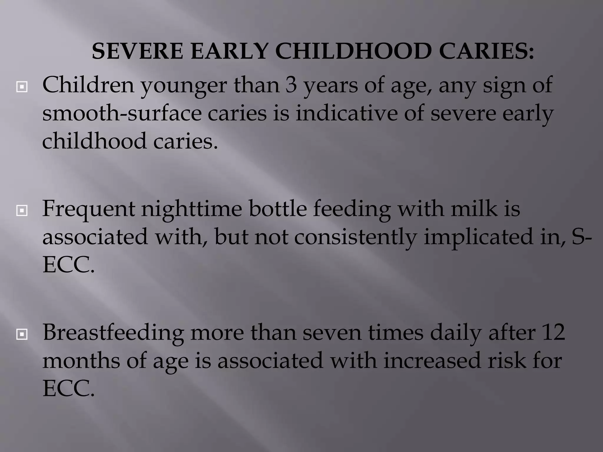 Caries in children and adolescents | PPTX
