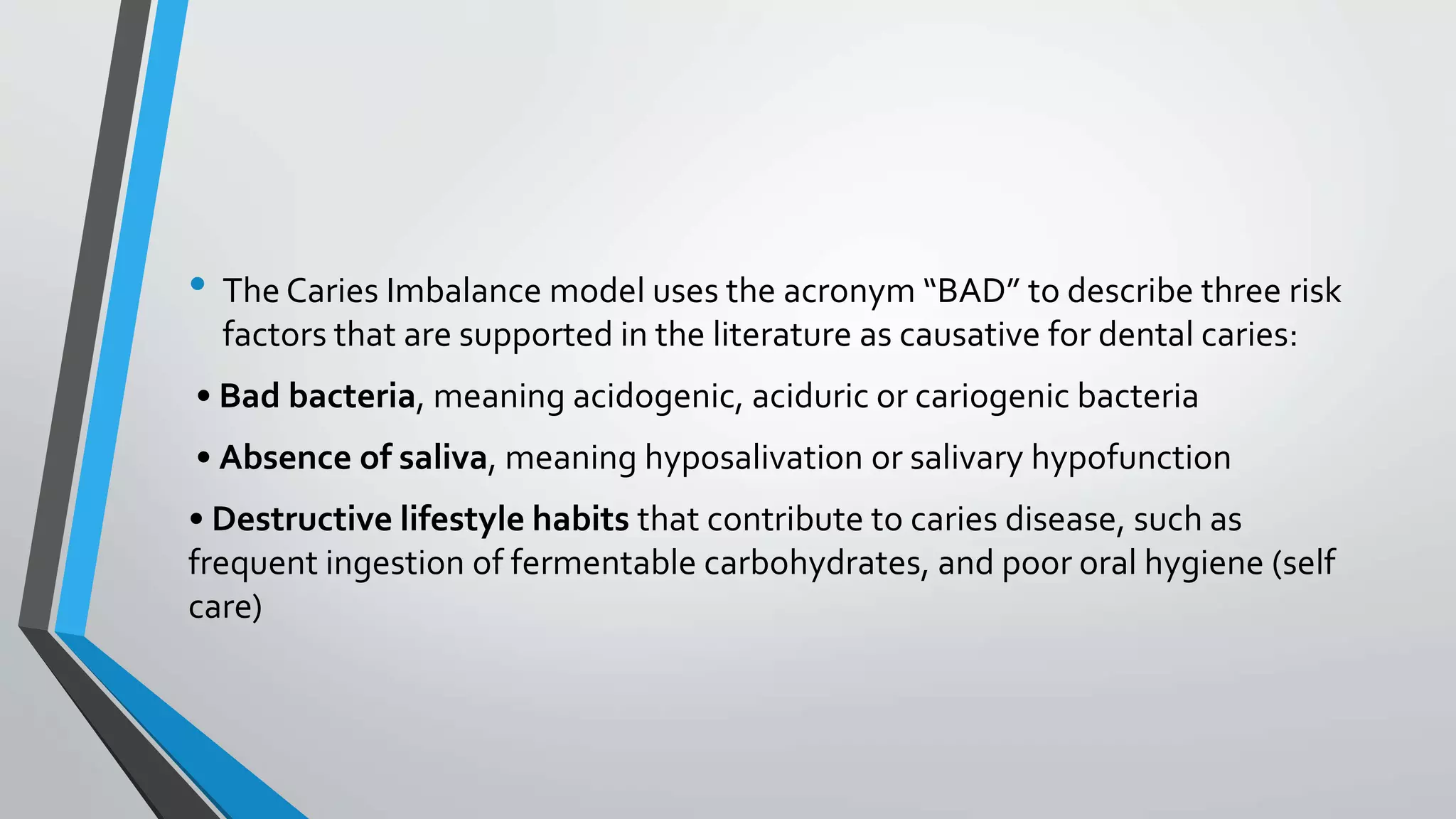 Caries risk assesment | PPTX