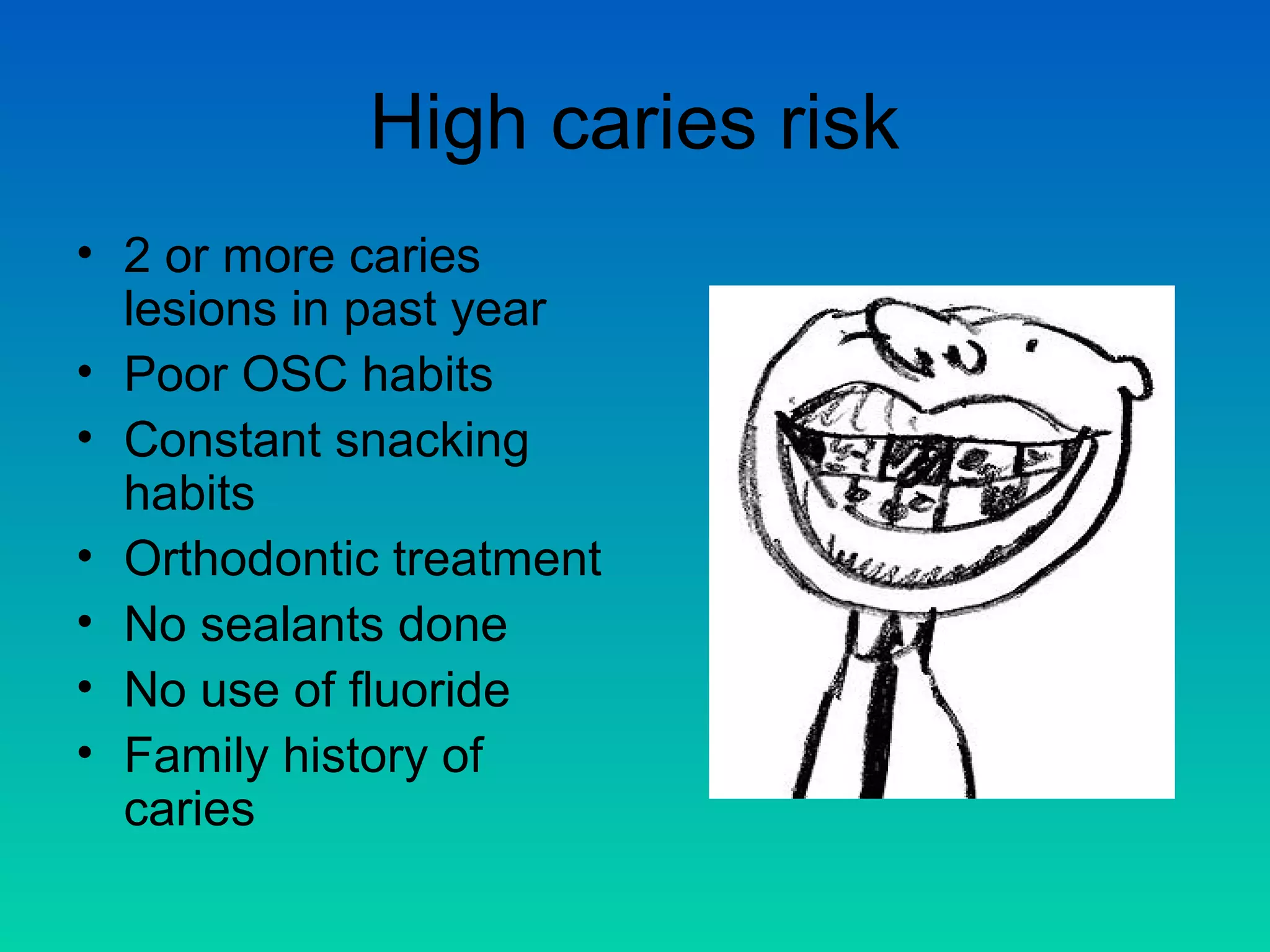 Caries risk assessment | PPT