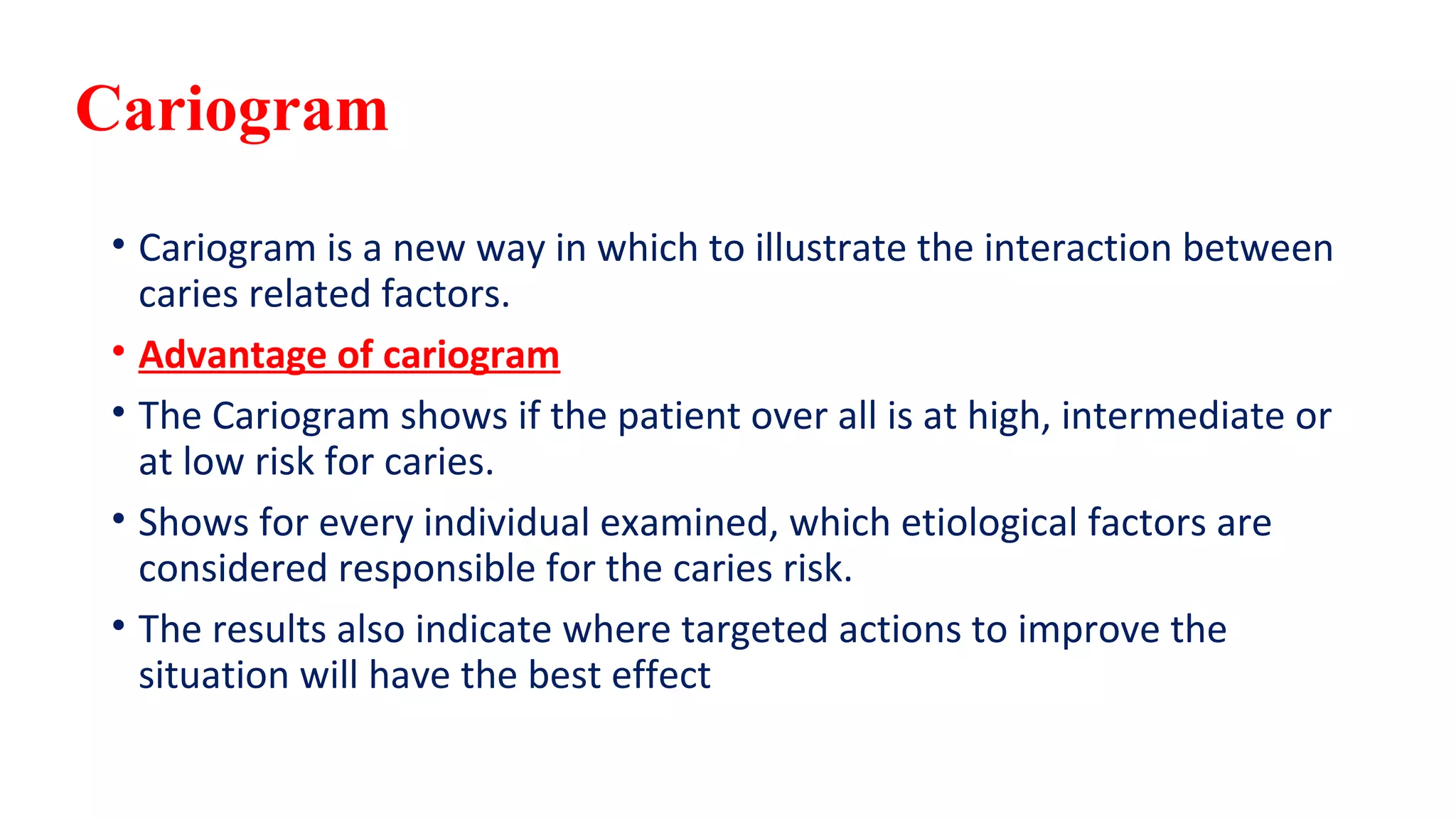 Caries risk assessment | PPT