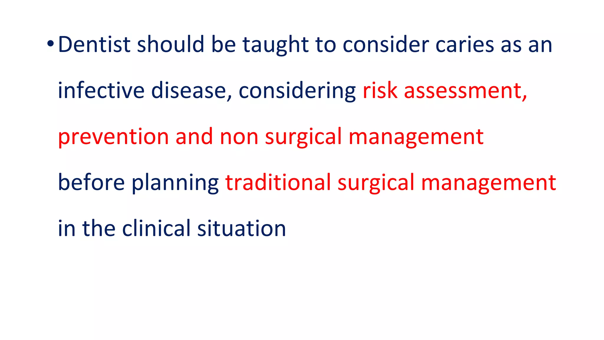 Caries risk assessment | PPT