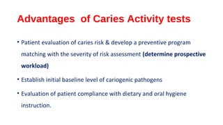 Caries risk assessment | PPT