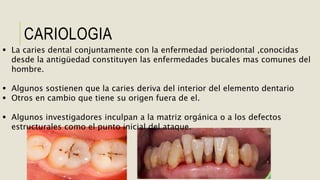 Caries y operatoria dental | PPTX