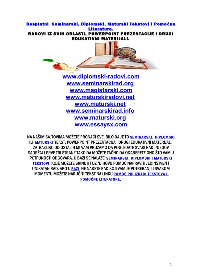 Carine i carinski sistem republike srbije | DOC