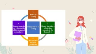 Introduction to caring, concept of caring , caring in nursing, caring ...