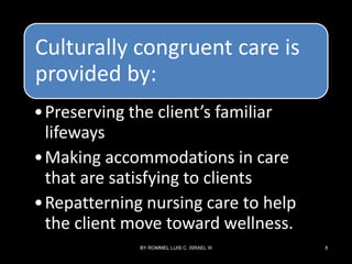 CARING IN THE PRACTICE OF THE NURSING PROFESSION | PPTX