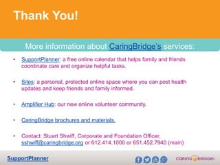 CaringBridge Support Planner For Caregivers | PPT | Free Download