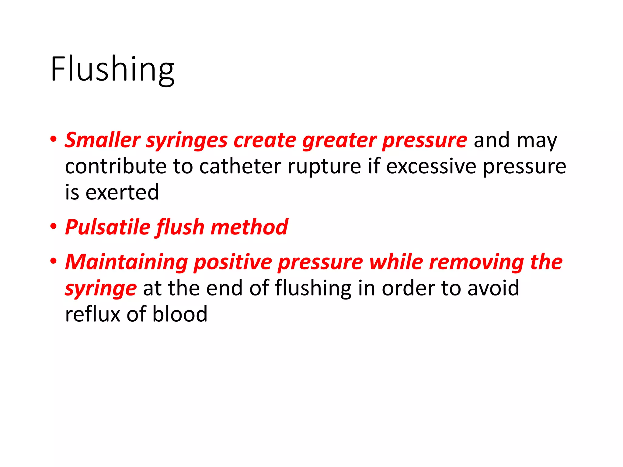 Caring Central Venous Access Device in Hematology | PPTX