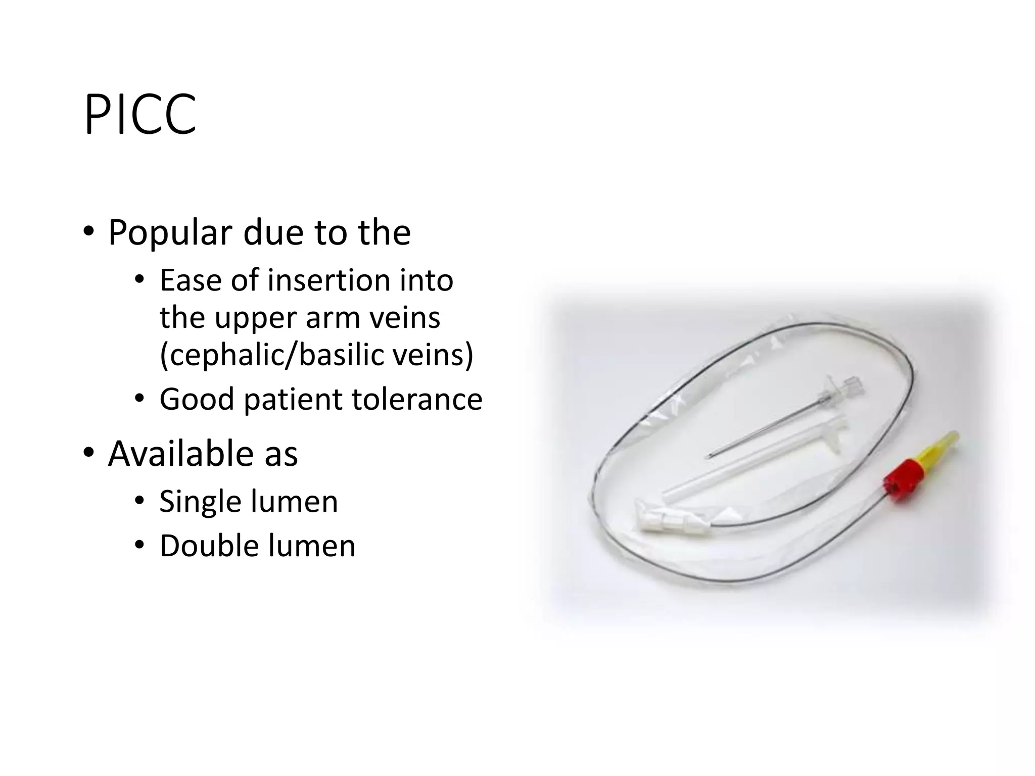 Caring Central Venous Access Device in Hematology | PPTX | Infectious ...