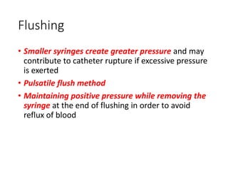 Caring Central Venous Access Device in Hematology | PPT