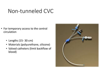 Non Tunneled Central Venous Catheter