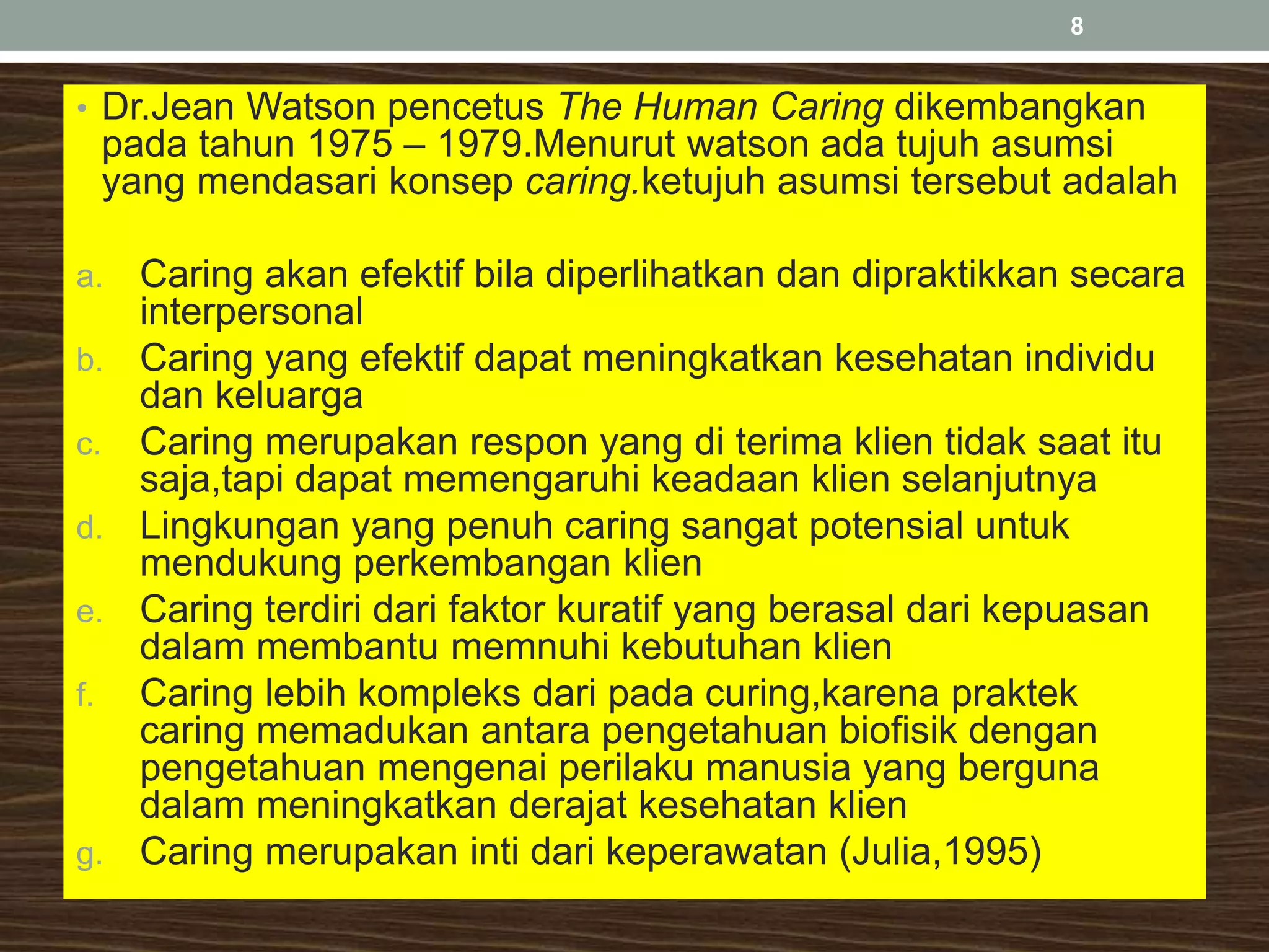 CARING DALAM KEPERAWATAN - TM 1.ppt