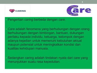 CARING DALAM KEPERAWATAN - TM 1.ppt