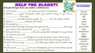 Caring environment! audio/ Cuidado del medio ambiente -.pptx