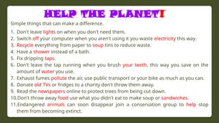 Caring environment! audio/ Cuidado del medio ambiente -.pptx