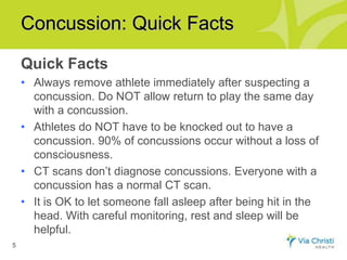 Caring for concussions | PPTX