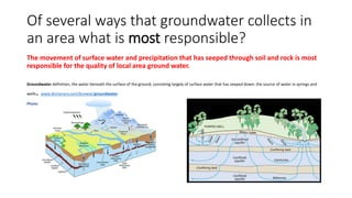 Caring for our water supply | PPT